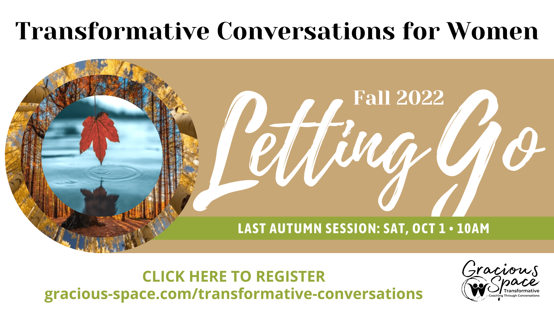 Transformative Conversations - Gracious Space Coaching