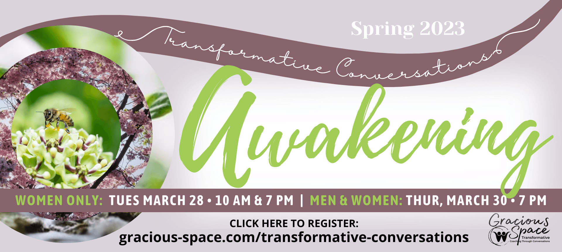 Transformative Conversations - Gracious Space Coaching